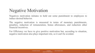 Concept of motivation in Psychology | PPTX | Science