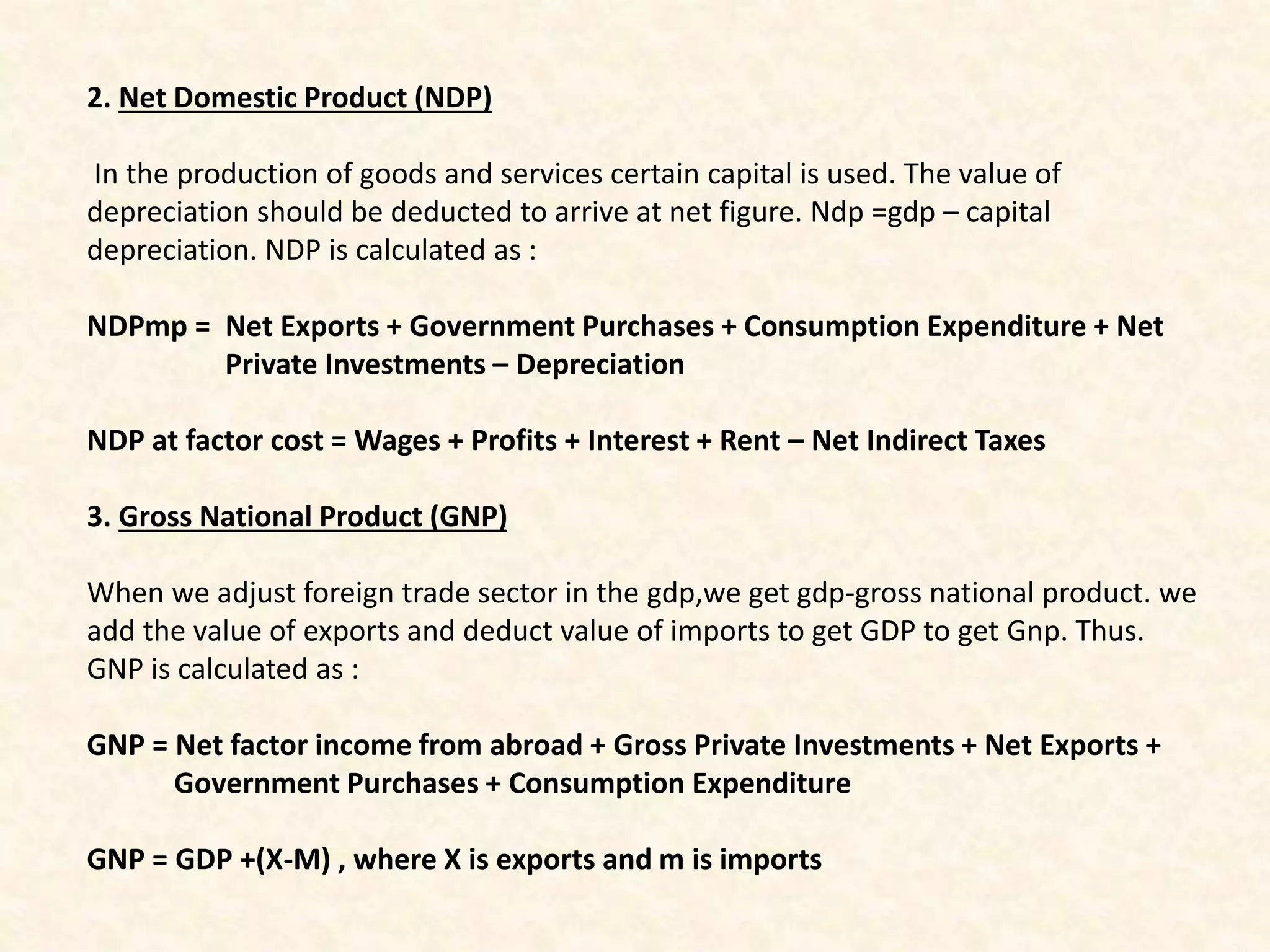 Concept of national income and comparison with pakistan | PPTX