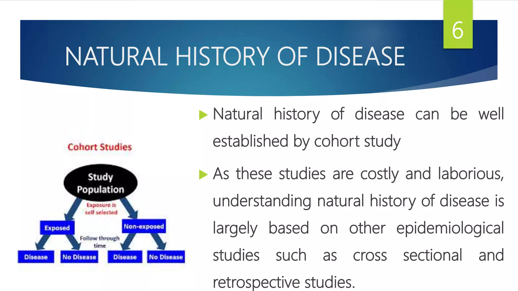 natural history of disease | PPTX