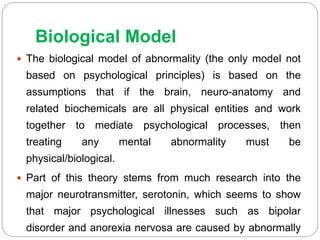 Concept of normal and abnormal behaviour | PPTX