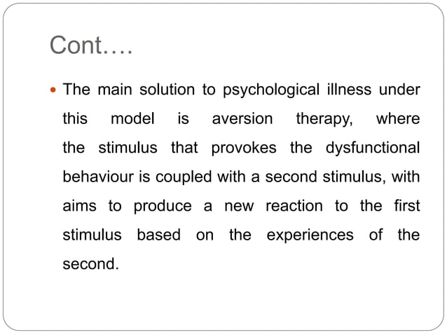 Concept of normal and abnormal behaviour | PPTX | Mental Health ...