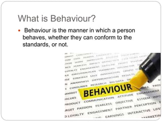 Concept of normal and abnormal behaviour | PPTX