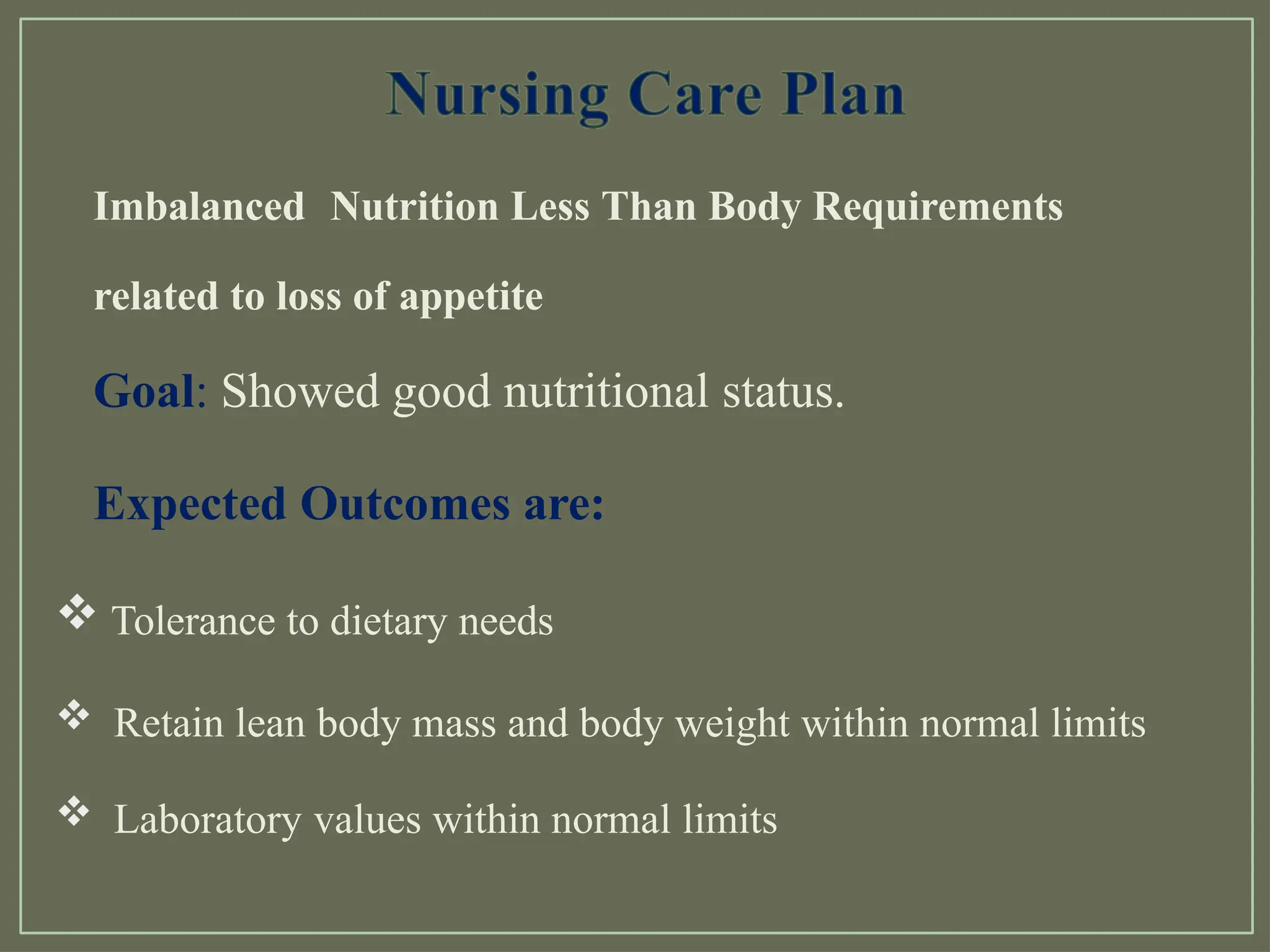 Concept of Nutrition and Diet.pptx of nurse | PPTX
