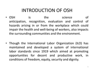 Concept of occupational health and safety in nepal | PPTX
