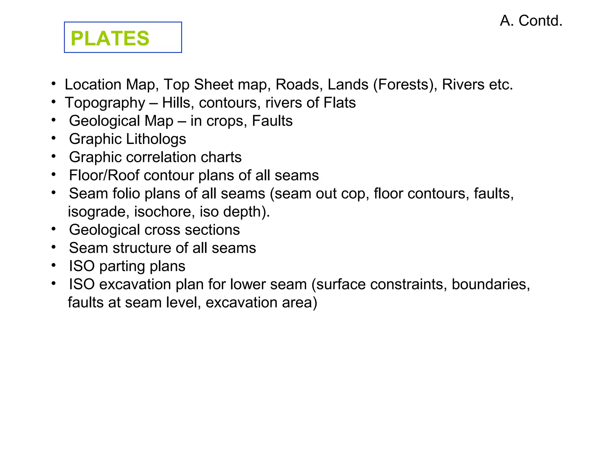 Concept of oc mine planning & design(final) | PPT