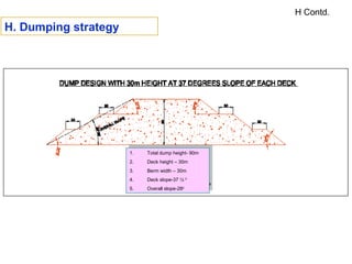 Concept of oc mine planning & design(final) | PPT