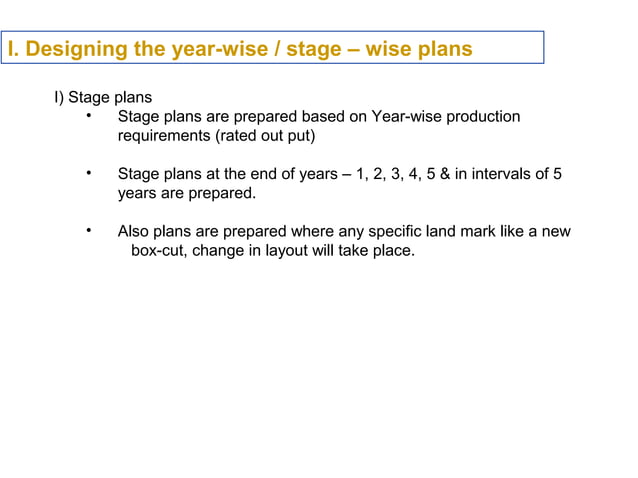 Concept of oc mine planning & design(final) | PPT | Geology | Science
