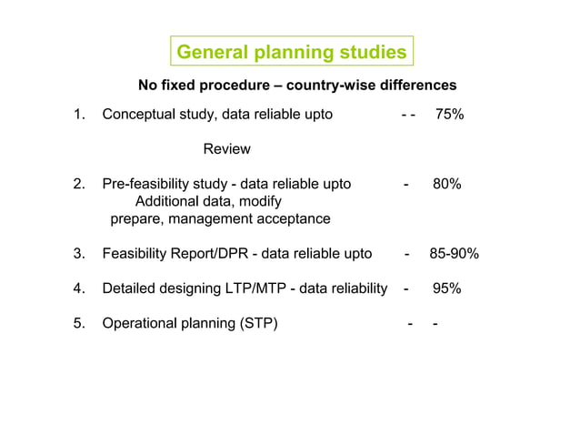 Concept of oc mine planning & design(final) | PPT | Geology | Science