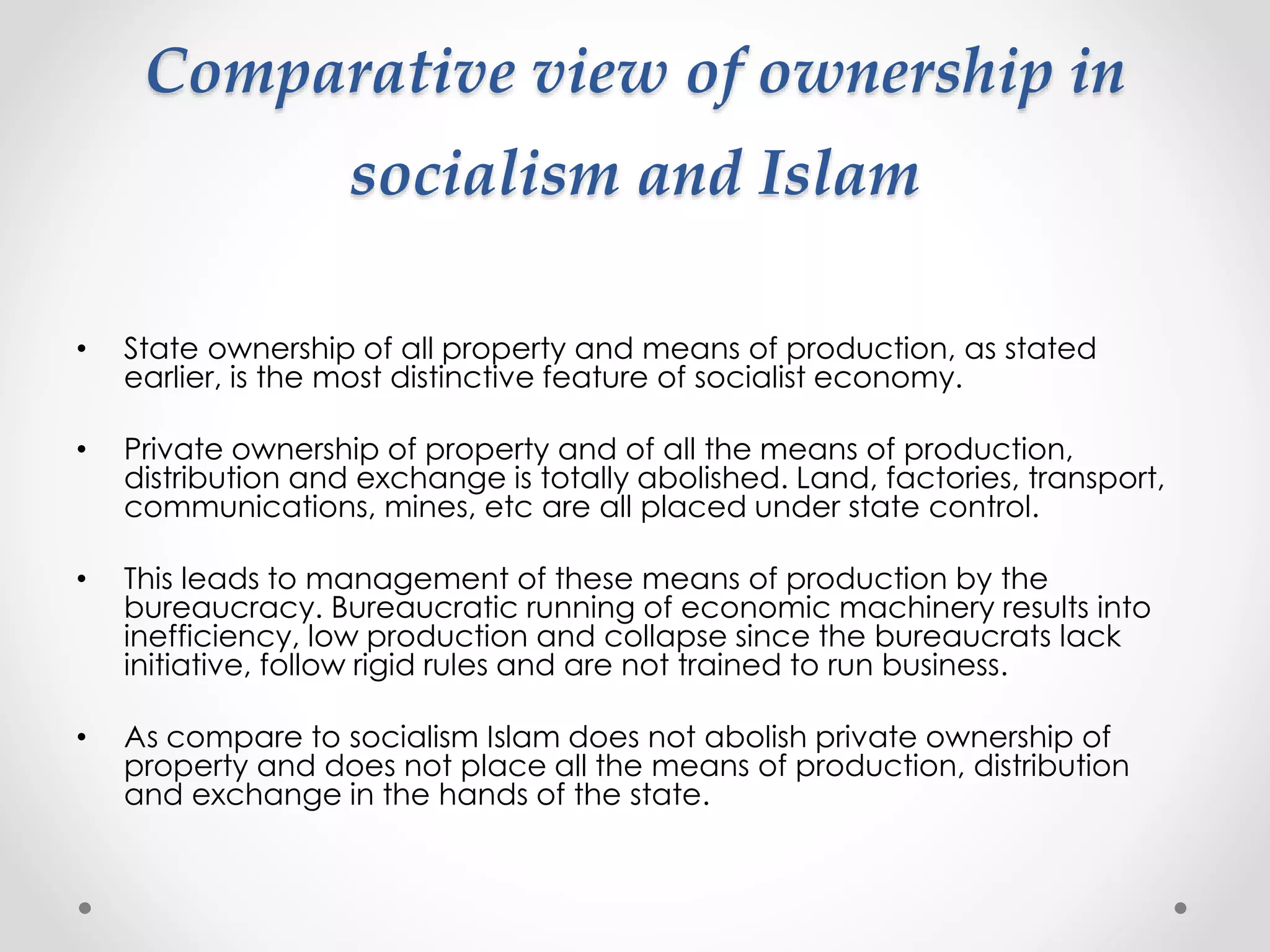 Concept of ownership in capitalism | PPTX