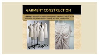 Concept of pattern draping | PPTX