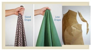 Concept of pattern draping | PPTX