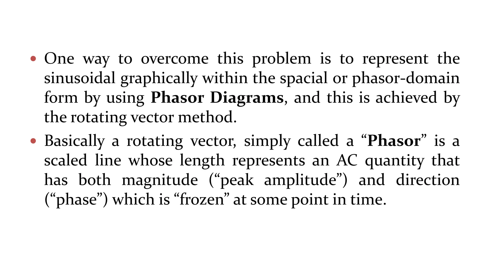 Concept of Phasor in engineering maths .pptx | Physics | Science