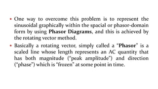 Concept of Phasor in engineering maths .pptx | Physics | Science