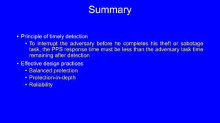 Concept of physical protection and its principals | PPTX