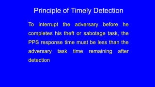 Concept of physical protection and its principals | PPTX