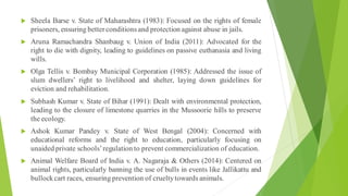 Concept of Public Interest Litigation in India. | PDF