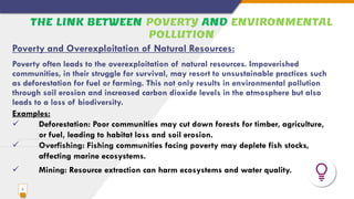 CONCEPT OF POVERTY AND ENVIRONMENTAL POLLUTION Presentation.pdf Umesha ...