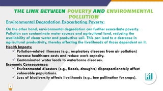 CONCEPT OF POVERTY AND ENVIRONMENTAL POLLUTION Presentation.pdf Umesha ...