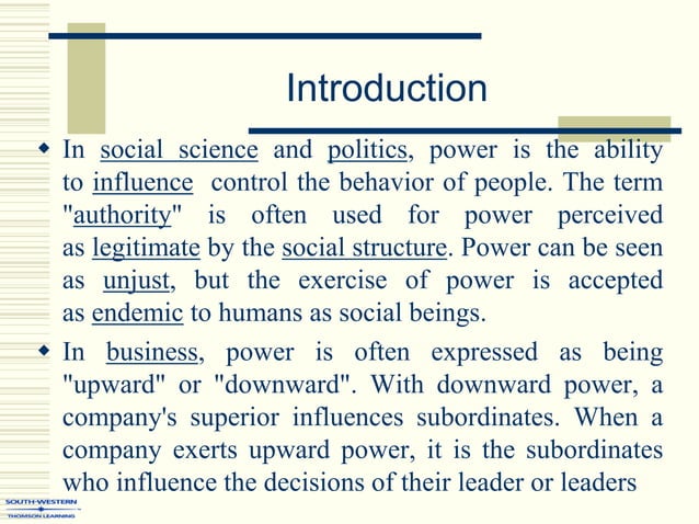 Concept of power | PPTX