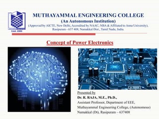 Concept of Power Electronics | PPT