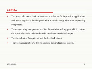 Concept of Power Electronics | PPT