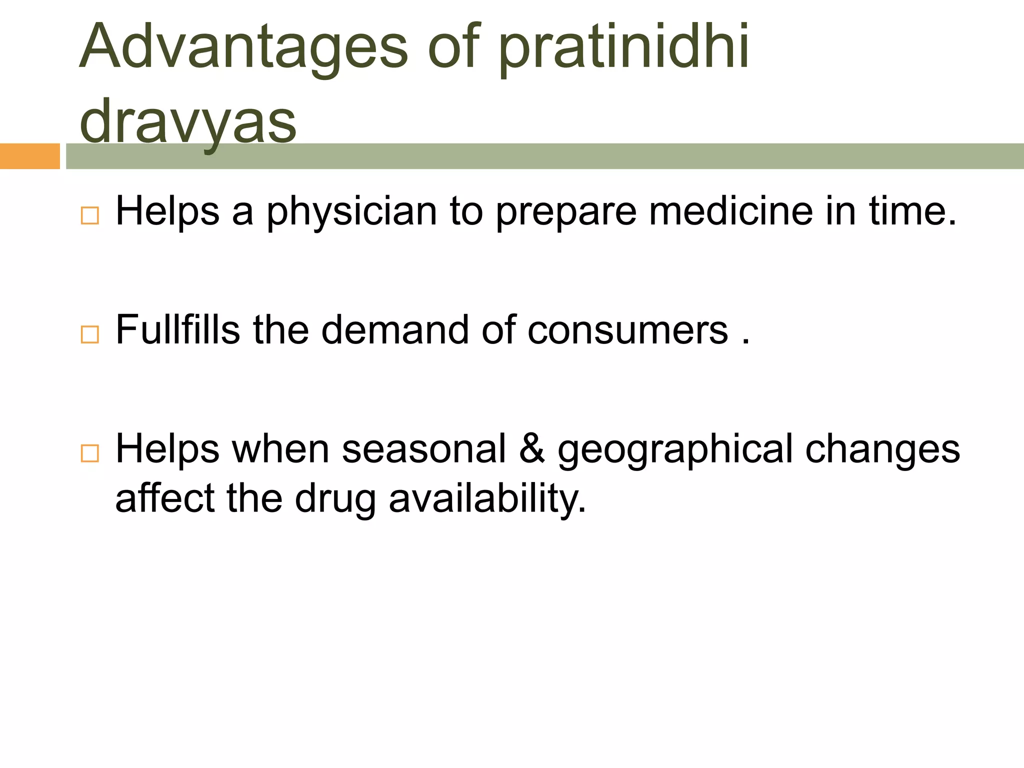 concept of pratinidhi dravya.pptx