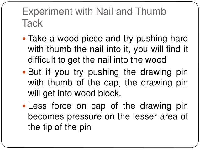 Concept of Pressure | PPTX