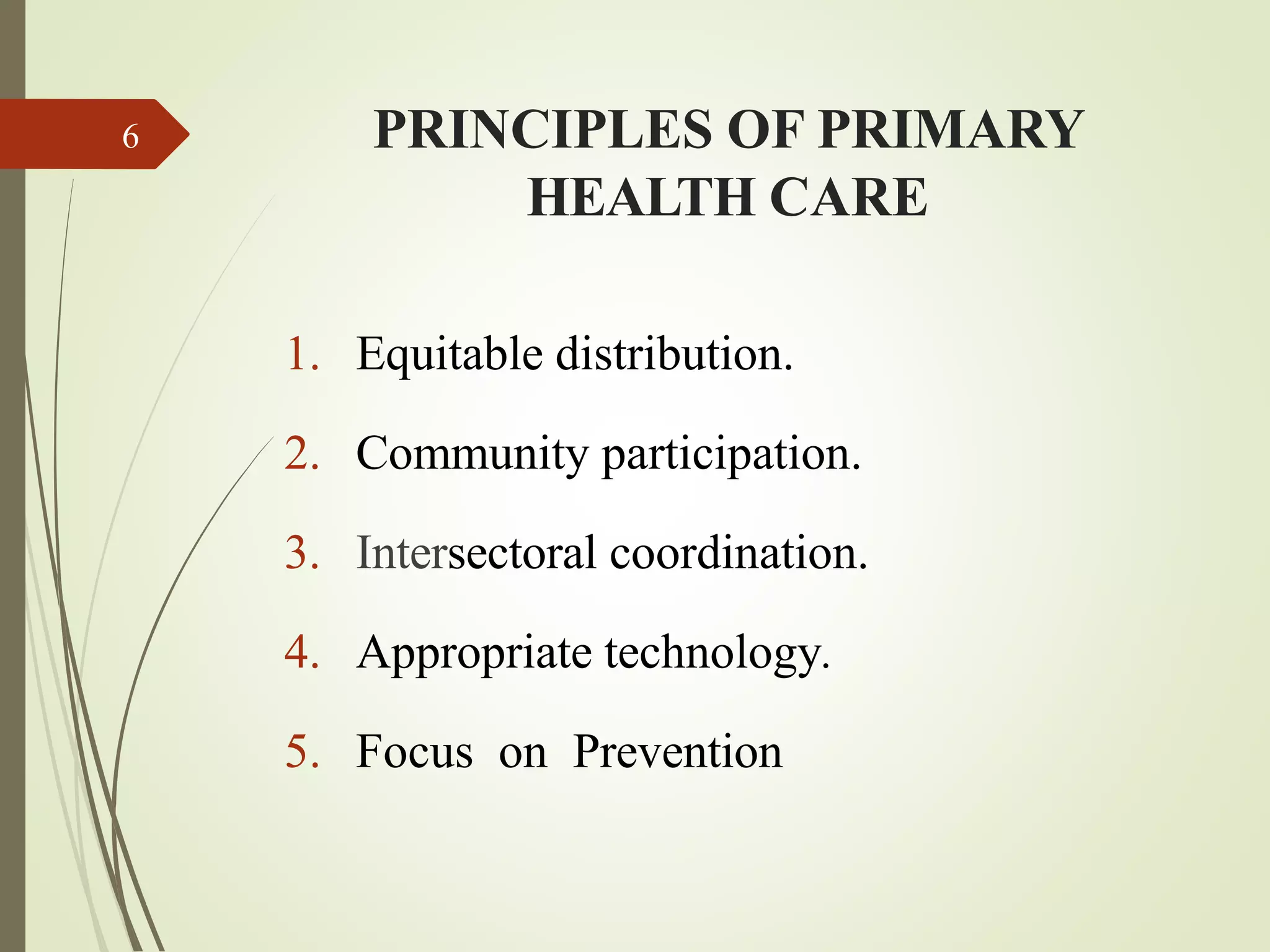 Concept of primary health care | PPTX