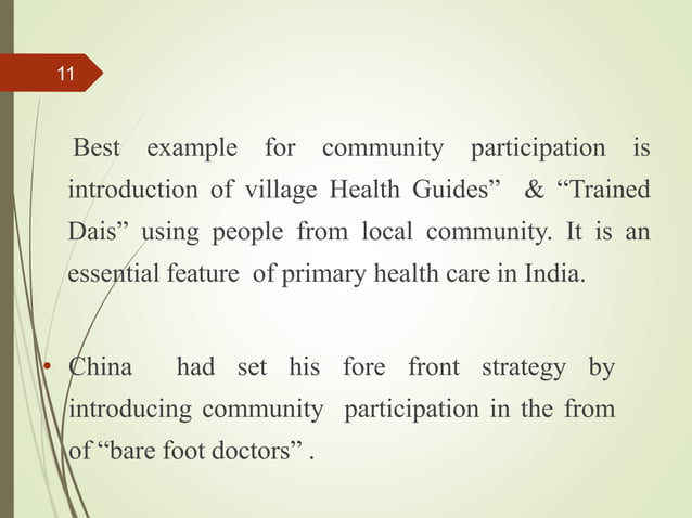 Concept of primary health care | PPTX | Healthcare Industry | Industries