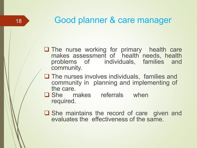 Concept of primary health care | PPTX | Healthcare Industry | Industries