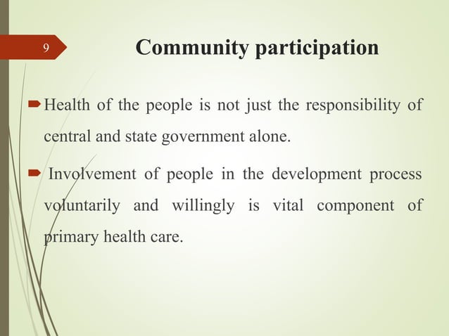 Concept of primary health care | PPTX | Healthcare Industry | Industries