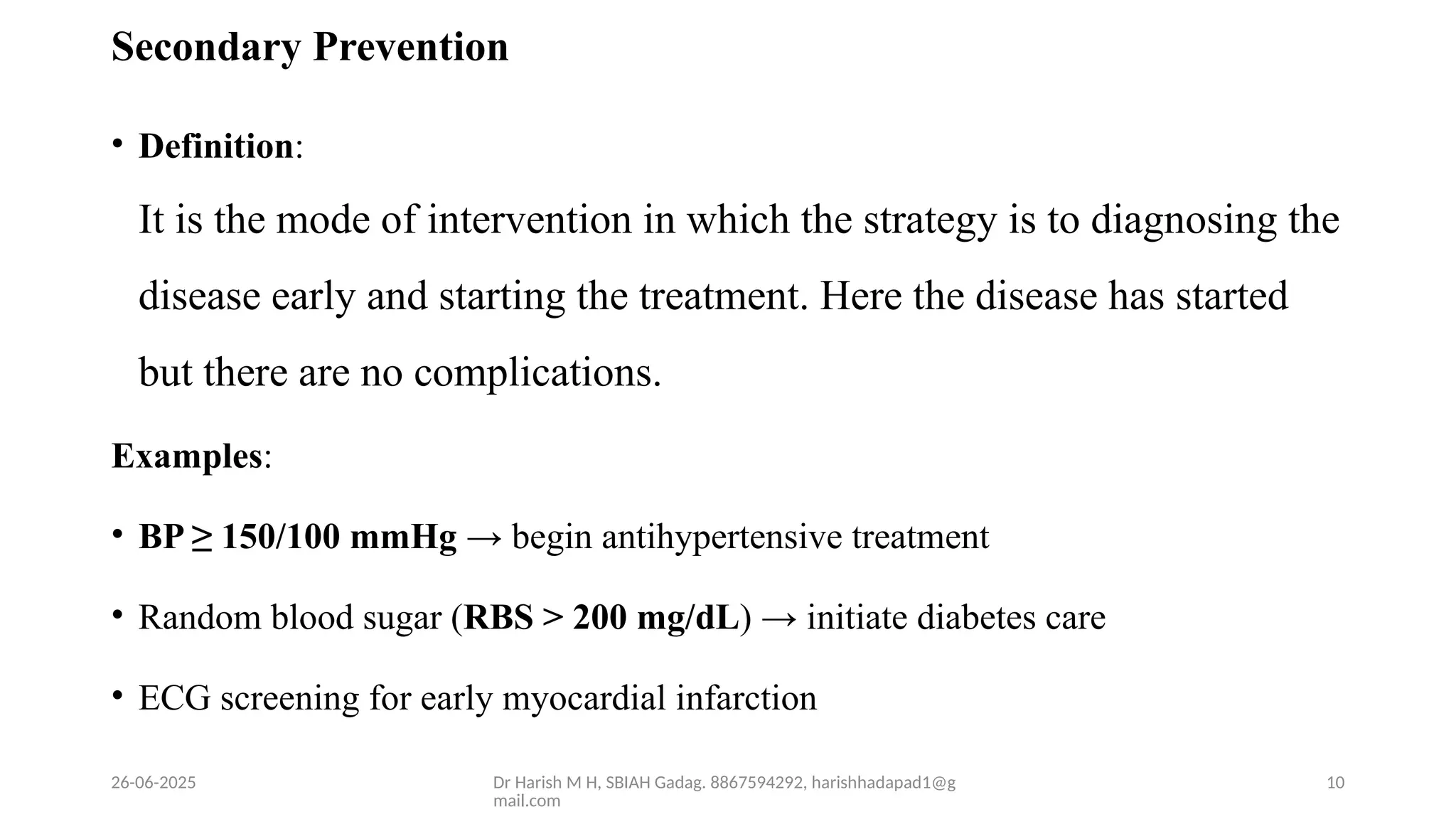 Concept of Primordial, Primary, Secondary and Tertiary Prevention with ...