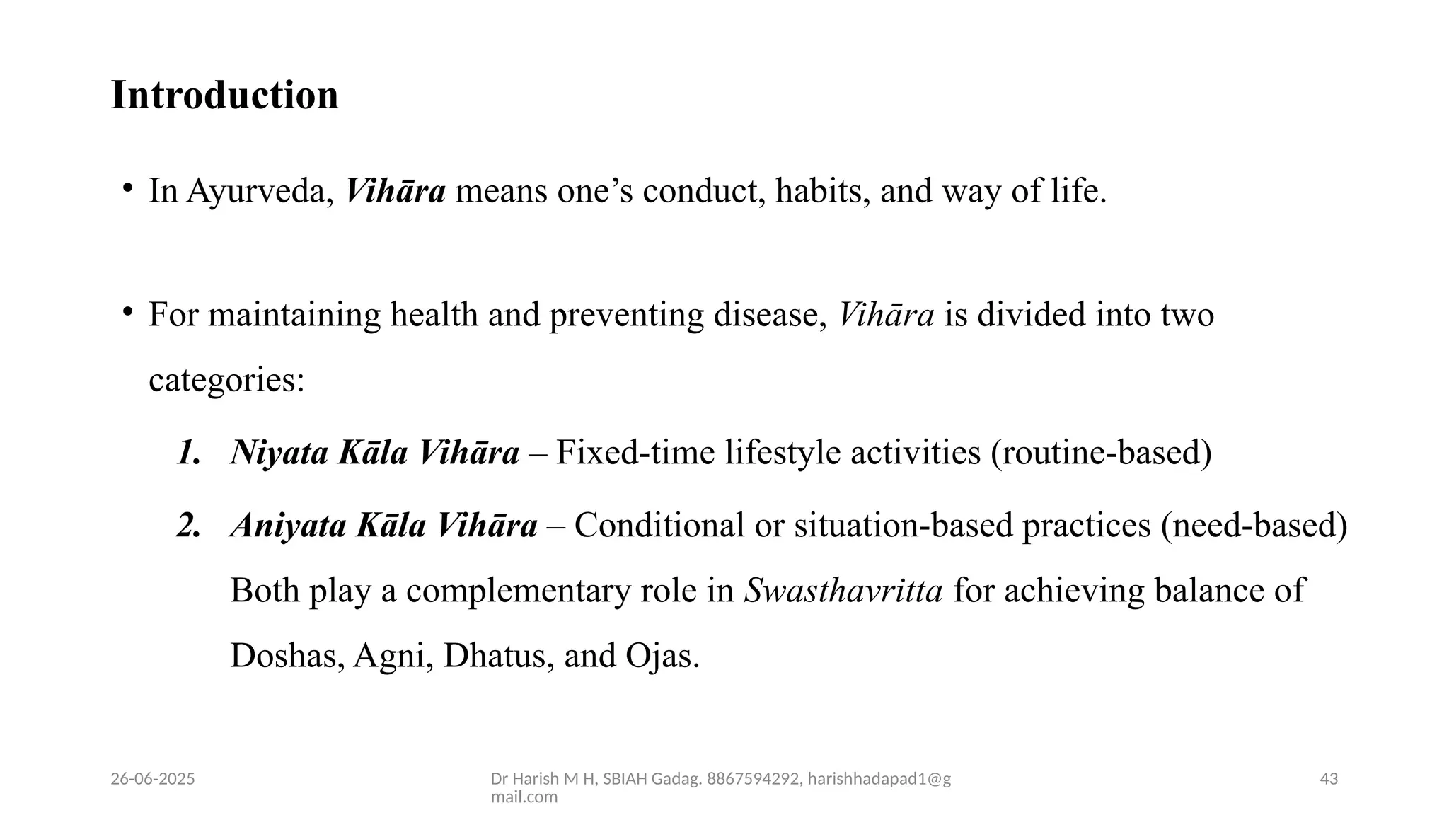 Concept of Primordial, Primary, Secondary and Tertiary Prevention with examples by Dr Harish M H ...