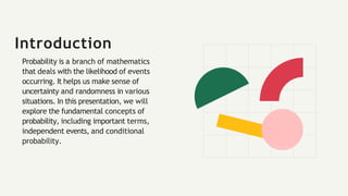 Concept of probability and important terms | PPT