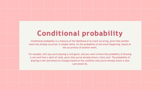 Concept of probability and important terms | PPT