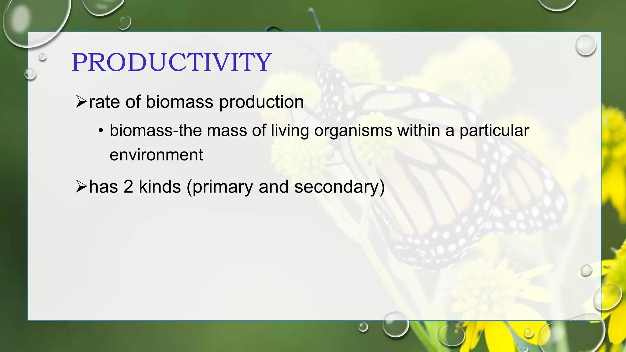 Concept of productivity | PPTX