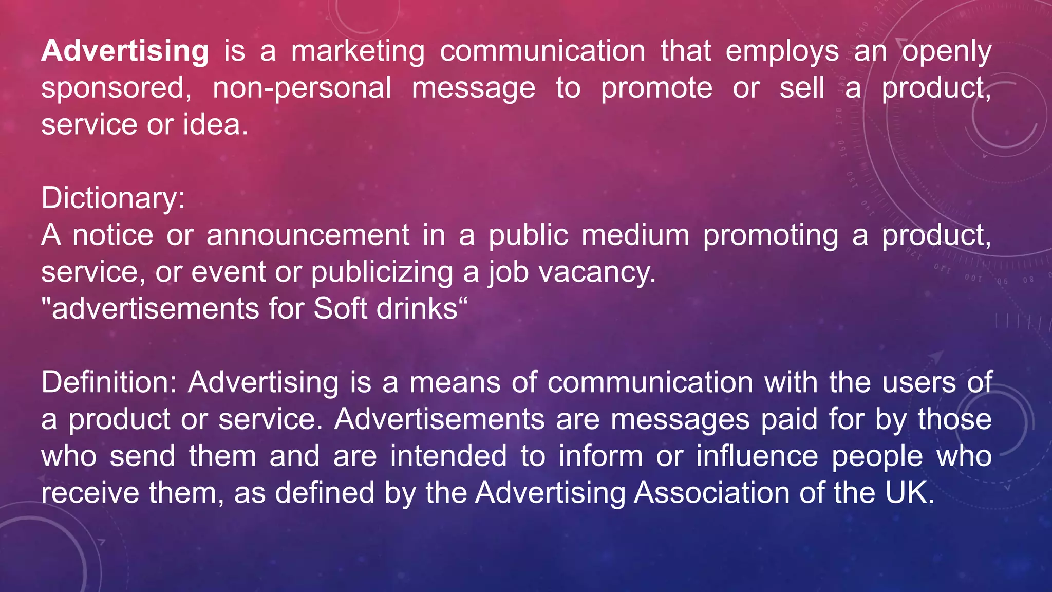 Concept of promotion mix | PPTX | Advertising Industry | Industries
