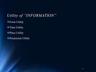 Concept of quality in information system | PPTX