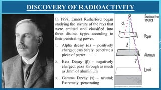 Concept of radioactivity, radioactivity counting methods with ...