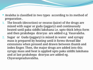 CONCEPT OF RASAKRIYA AND AVALEHA KALPA.pptx