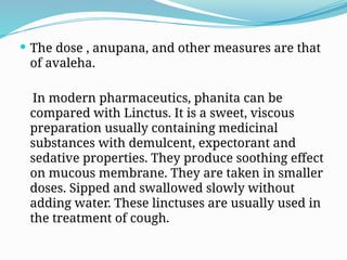 CONCEPT OF RASAKRIYA AND AVALEHA KALPA.pptx