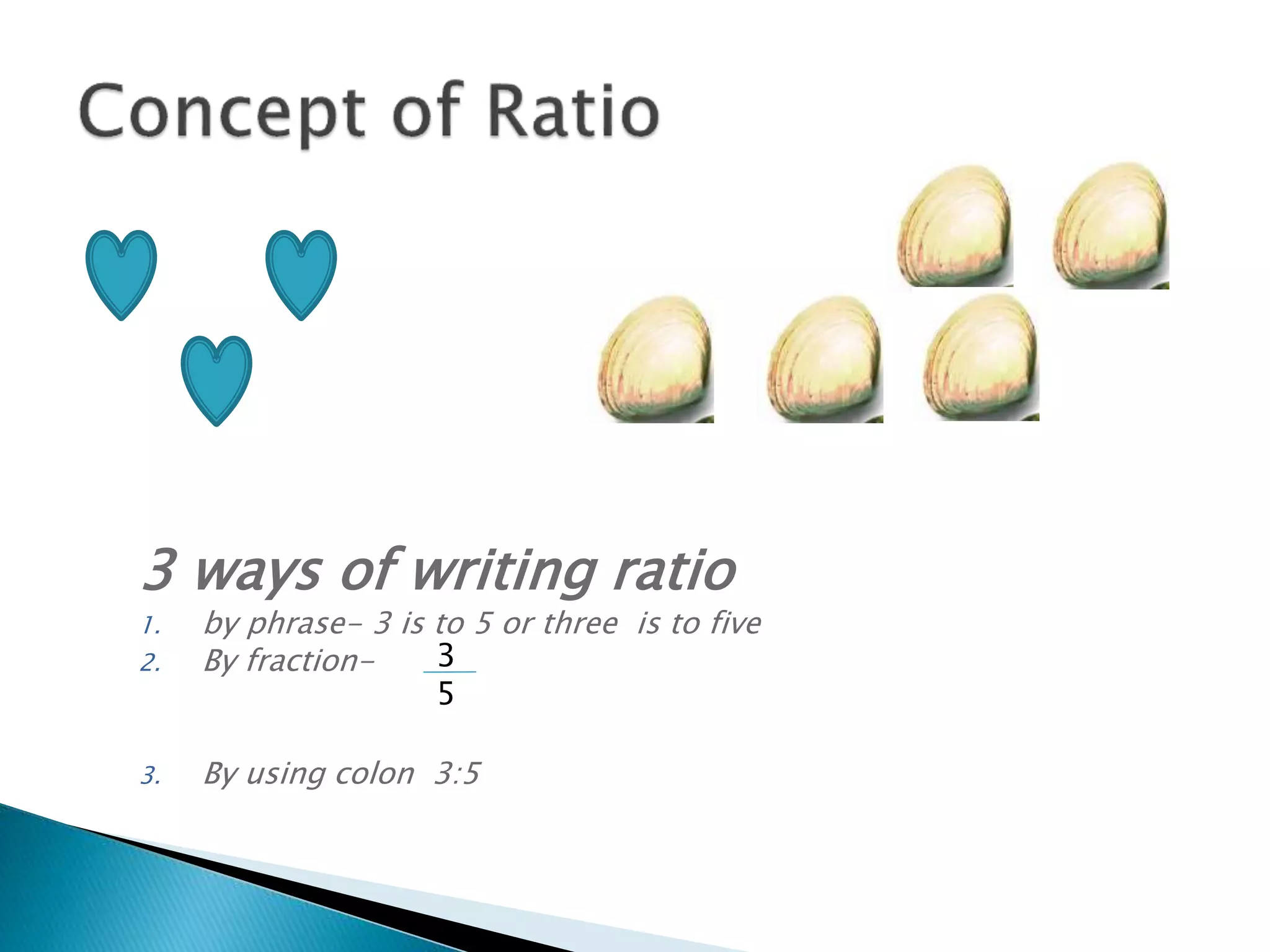 Concept of ratio | PPTX