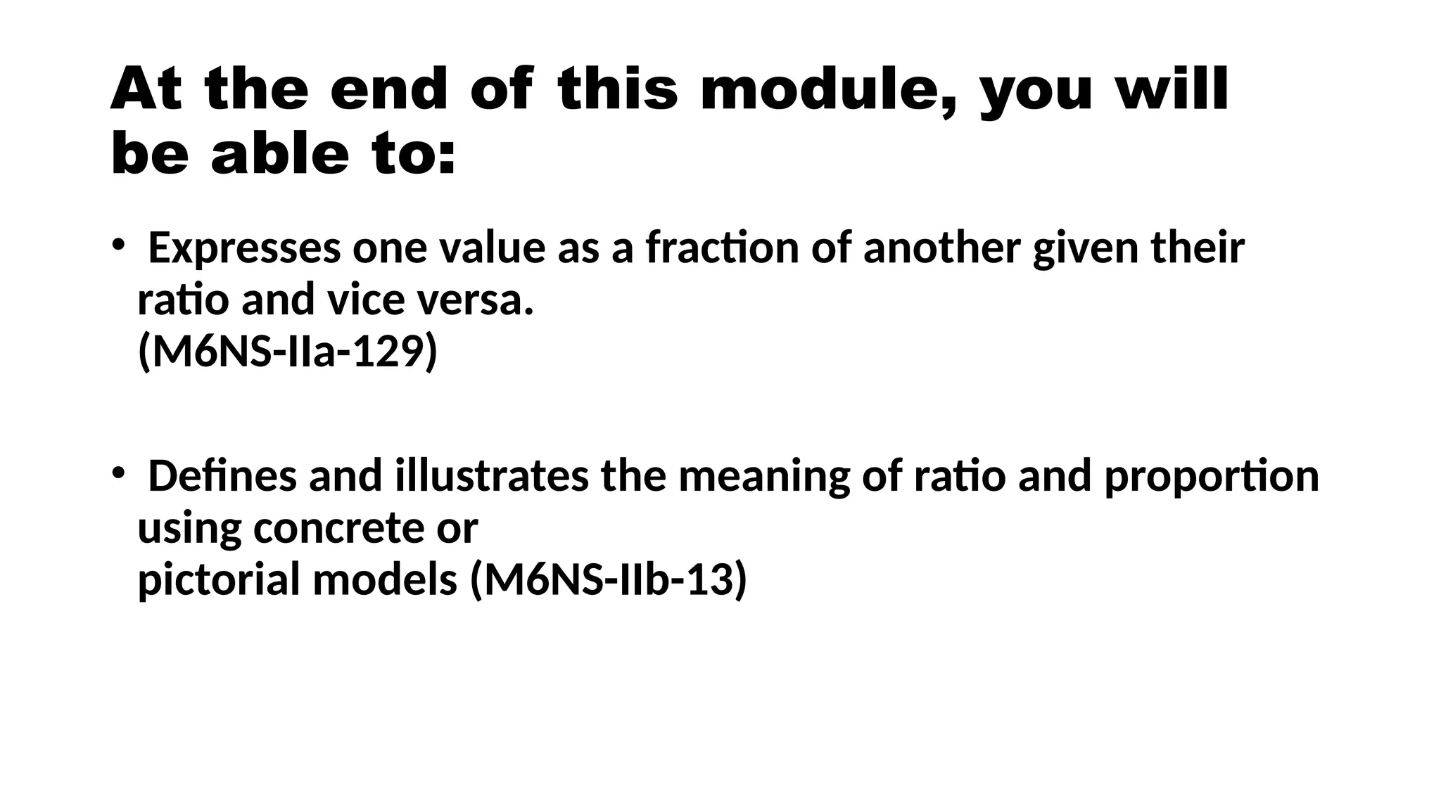 Mathematics 6 quaarter 2 week 1 Concept of Ratio and Proportion.pptx