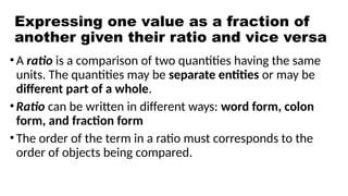 Mathematics 6 quaarter 2 week 1 Concept of Ratio and Proportion.pptx