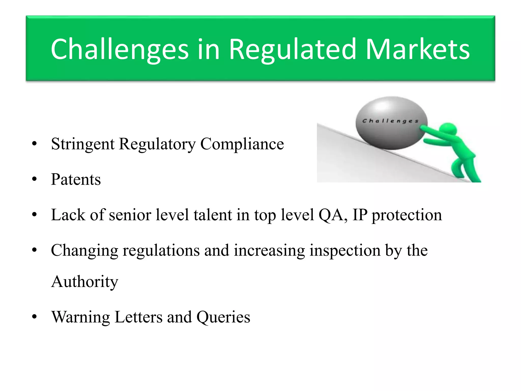 Concept of regulated and non regulated markets | PPTX