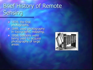 Concept of remote sensing | PPTX