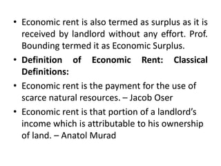 Concept of Rent .pptx