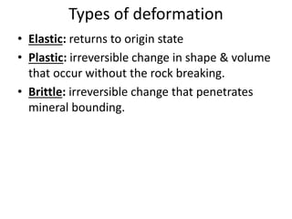 Concept of rock deformation and tectonics( Khan A.A) | PPTX