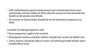 Concept of safe motherhood initiatives.pptx