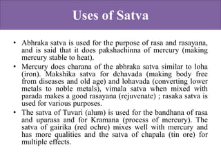Concept of satvapatan ppt | PPTX